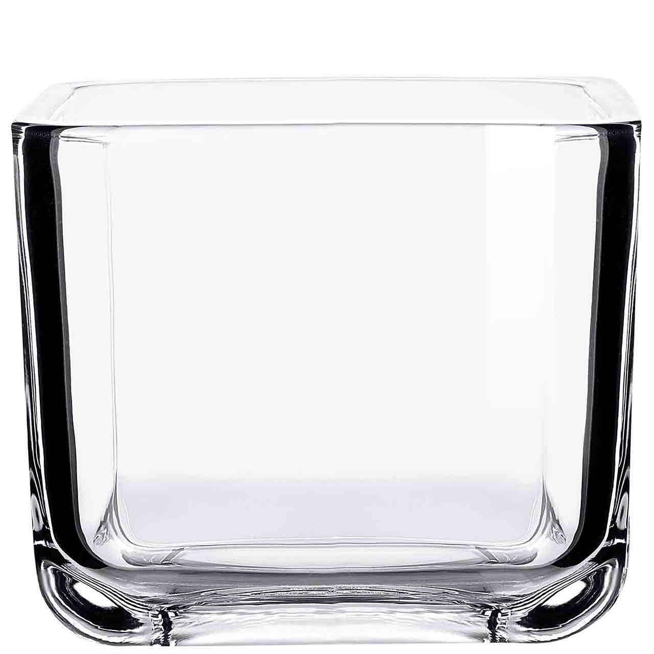 16 oz Lexington Cube Glass Container - Sample - Glassnow