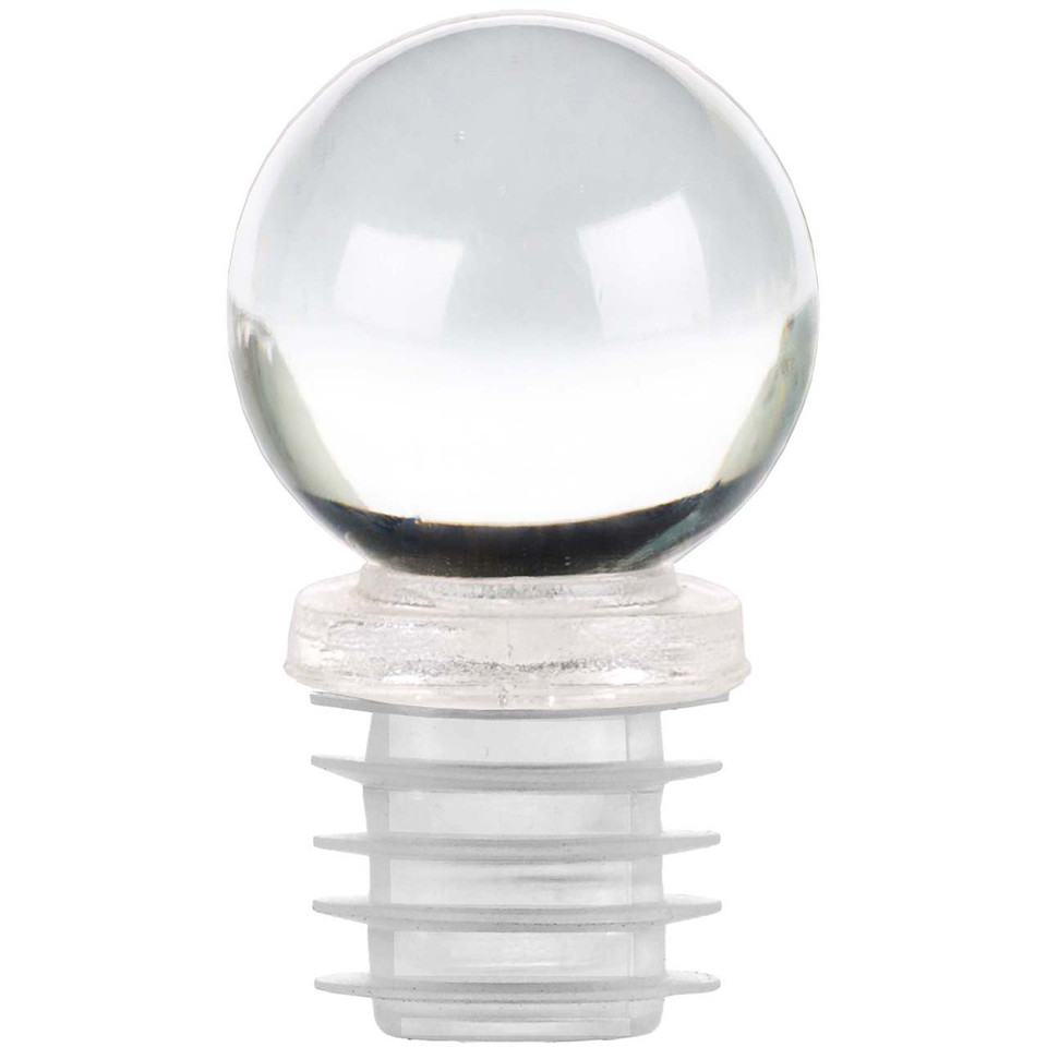 1 1/4" Ball Glass Top Stopper For 18.5mm Opening Bottles | Glassnow