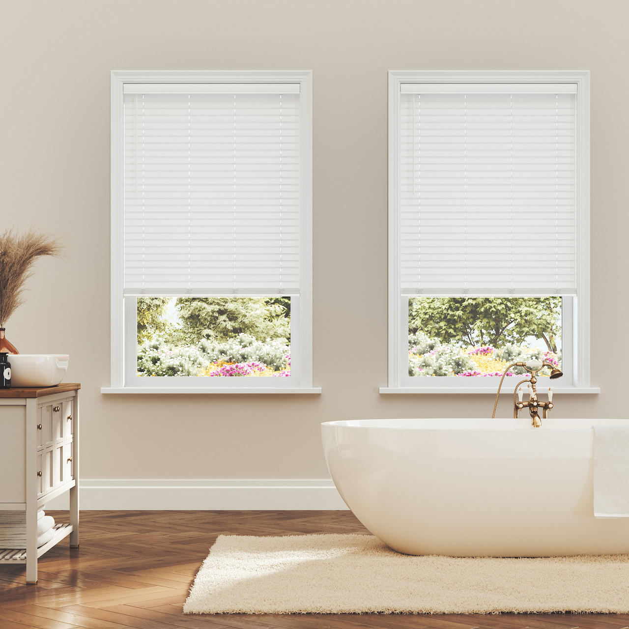 2" Flat Slat Blinds: Sleek & Sophisticated Window Covering