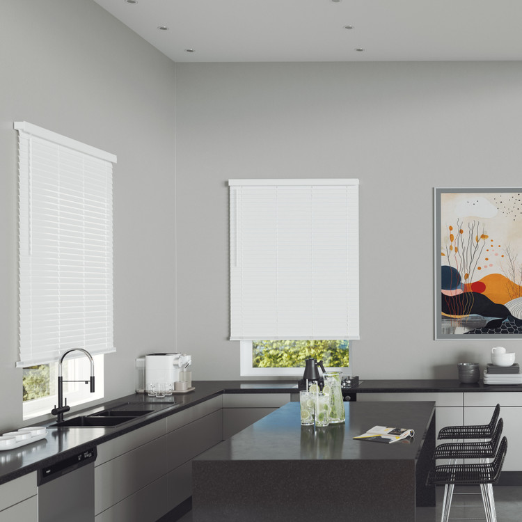 2" Flat Slat Blinds: Sleek & Sophisticated Window Covering