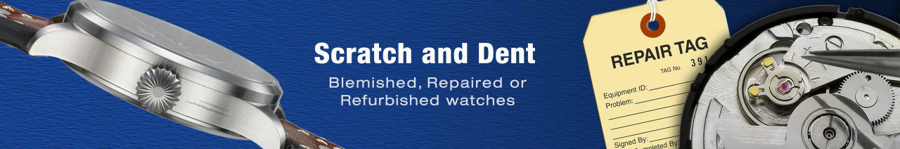 Scratch and dent, factory repaired, open box, returned watches | Island ...