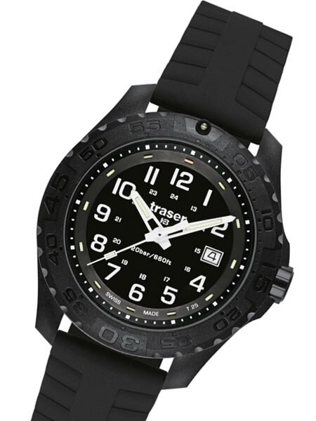 Traser Outdoor Pioneer Watch with Tritium Illumination and Rotating ...
