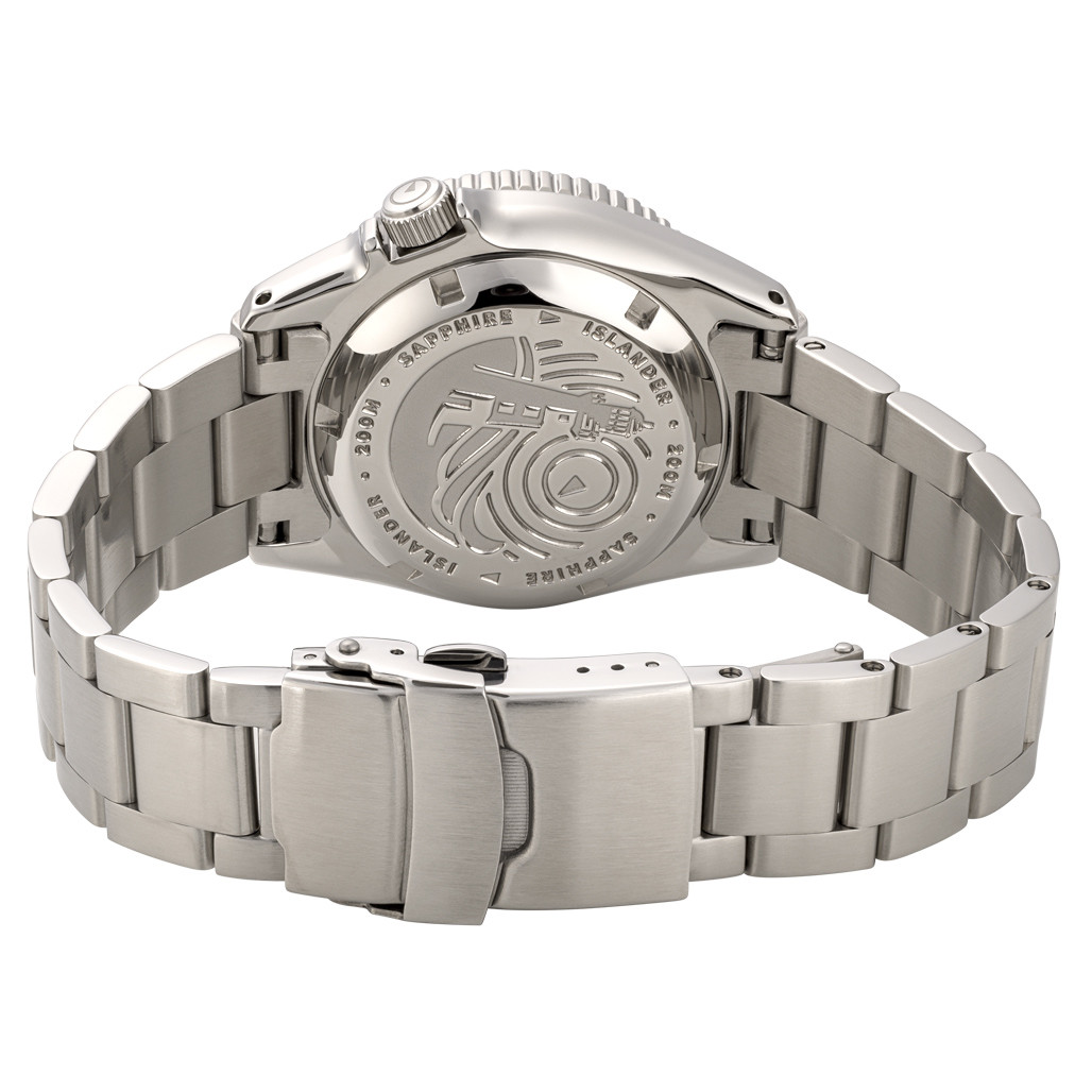 Islander 38mm Automatic Dive Watch with AR sapphire crystal, all solid ...