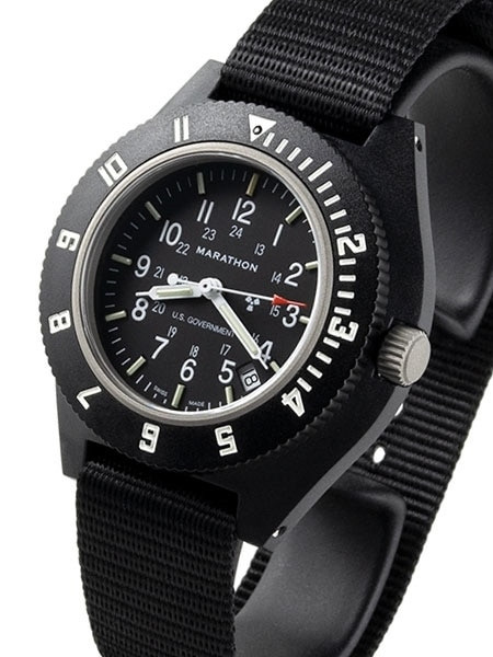 Marathon Swiss Quartz Navigator Pilot Watch with sapphire crystal ...