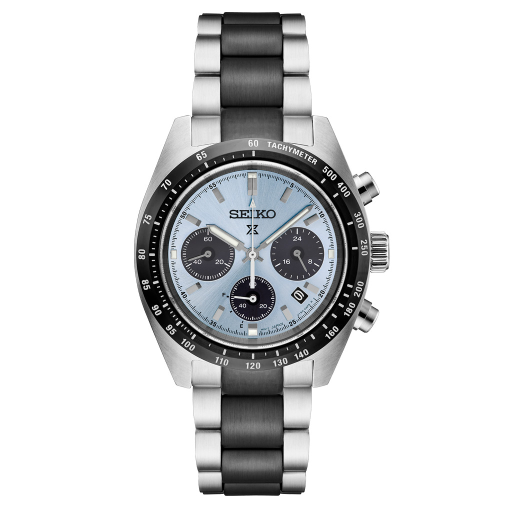 Seiko LIMITED EDITION Prospex Speedtimer Solar Chronograph with Ice ...