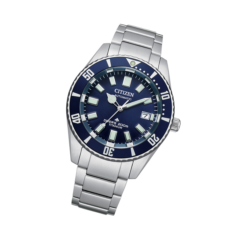 Citizen Promaster Super Titanium Automatic Dive Watch with Blue Dial # ...