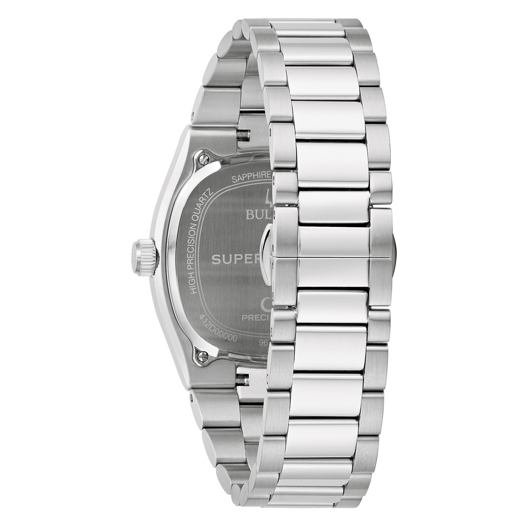 Bulova Super Seville Date Watch with Blue Dial #96B440
