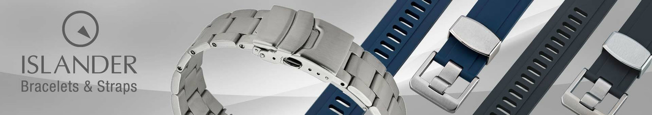 Islander Watch Bracelets - Metal Replacement Bands For Islander Divers ...
