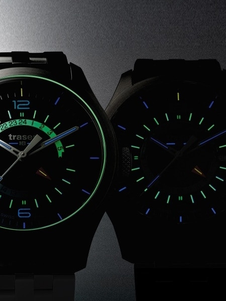 Traser P59 Aurora GMT Watch with sapphire crystal and Tritium Illumination #107035