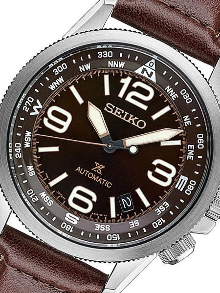 Seiko Prospex Automatic Watch with a Inner-Rotating Compass Bezel #SRPA95