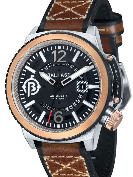 Ballast Trafalgar Automatic Watch with Crown Protector #BL-3133-01