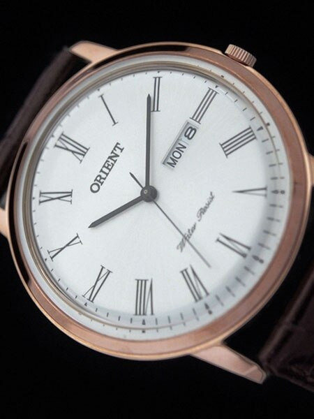 Orient Capital 2 Quartz Analog Dress Watch with Day and Date #UG1R006W