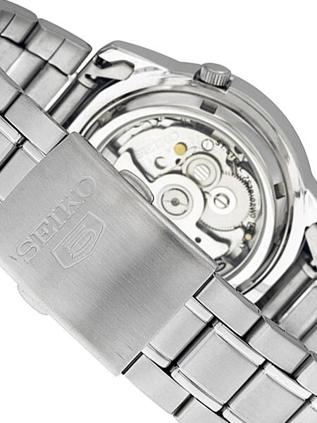 Seiko Sports 5 Automatic Watch with Stainless Steel Bracelet #SNKK27