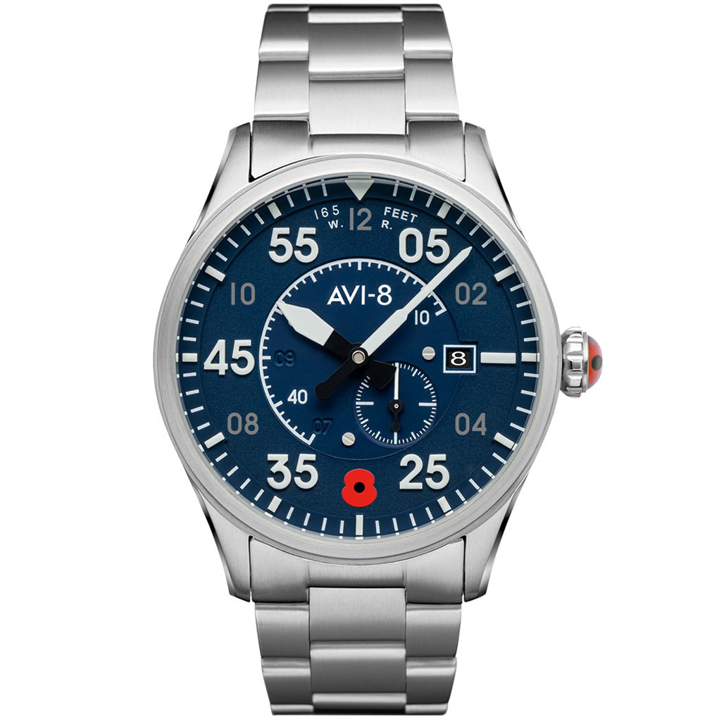 AVI-8 Spitfire Royal British Legion Limited Edition, 21-Jewel Automatic ...