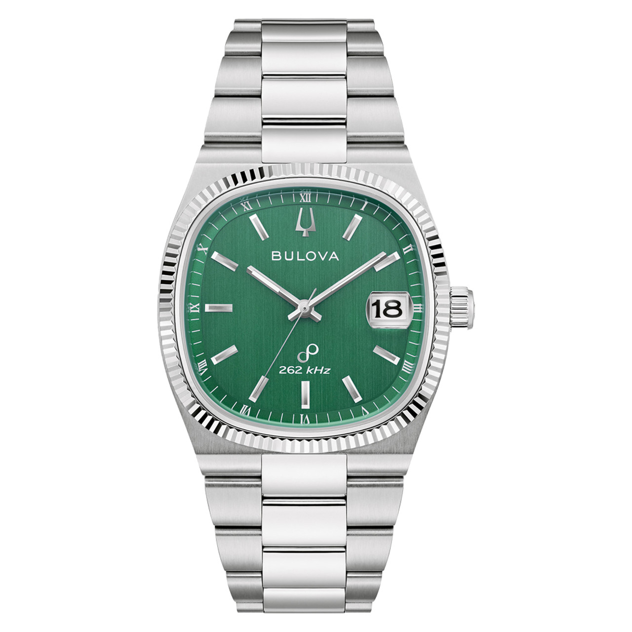 Bulova Super Seville Day Watch with Green Dial #96B439