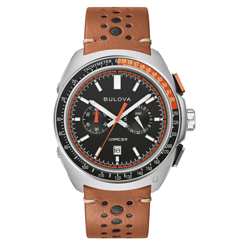 Bulova Racer Chronograph with Black Dial #98B427