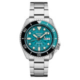 Seiko 5 Sports "Time-Sonar" Watch with Blue See-Thru Dial #SRPJ45