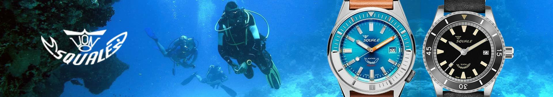 Squale Swiss Made Professional Dive Watches | Island Watch