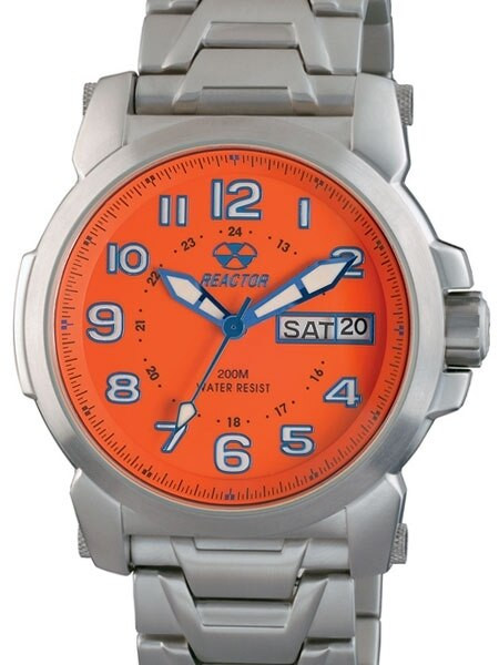 Reactor Atom Watch with SuperLuminova Illumination, Stainless Steel ...