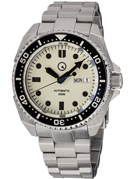 Islander Automatic Dive Watch with AR double-dome sapphire crystal ...