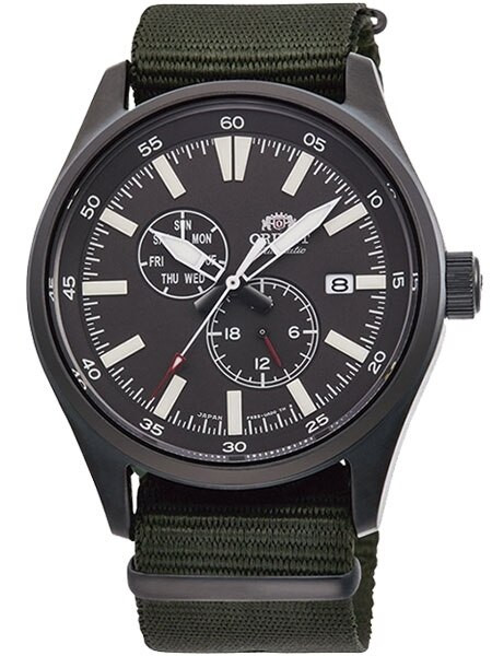 Orient Gen. II 22-Jewel Automatic Field Watch with 24-Hour Sub-Dial #RA ...