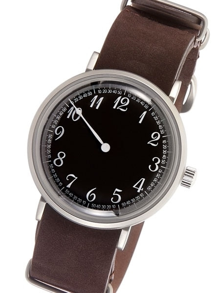 Red Star Solo Mechanical One-Hand Watch with Domed Crystal 7982G-B