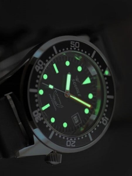 Squale 500 meter Professional Swiss Automatic Dive watch with Sapphire ...