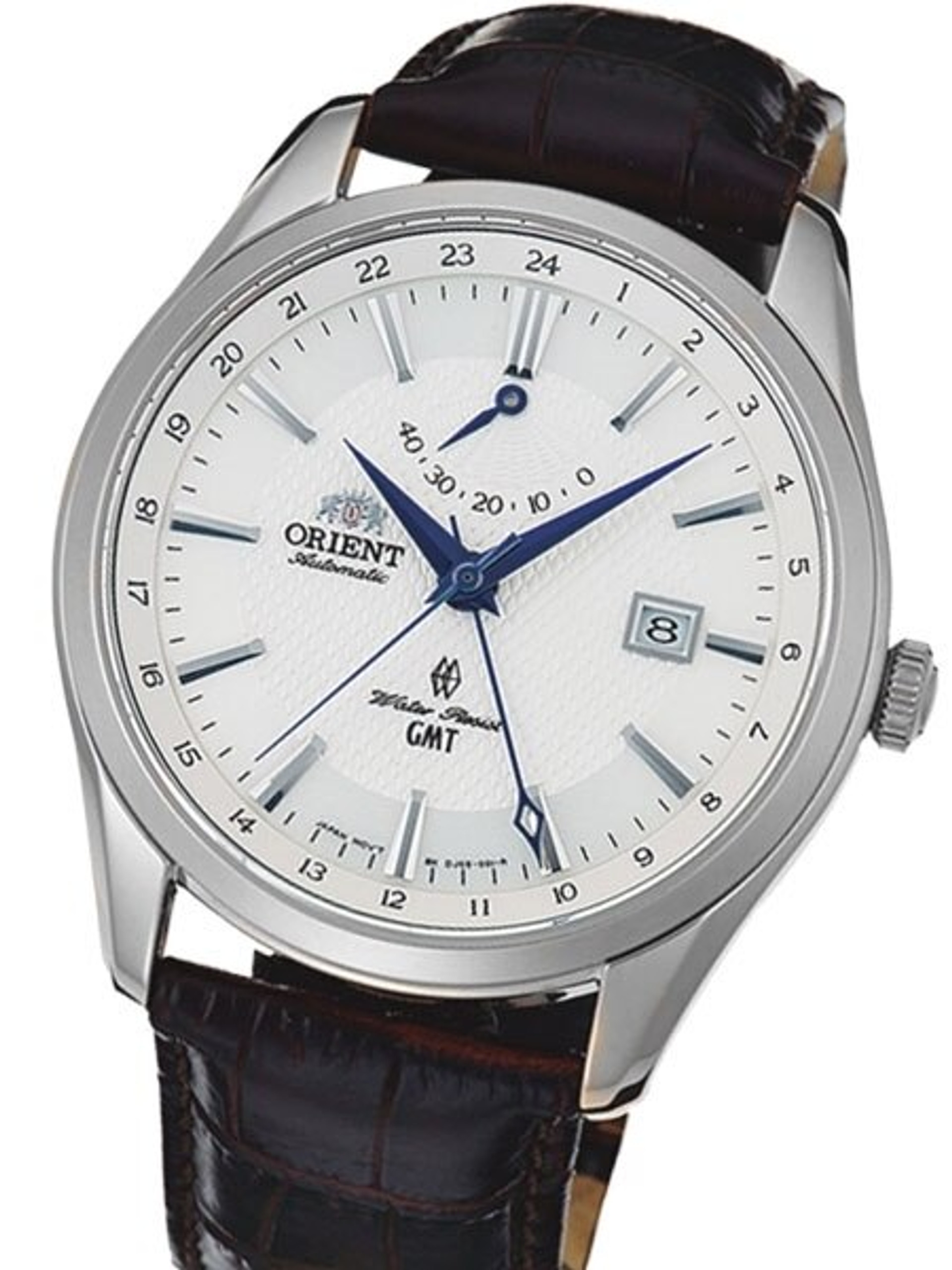 Orient Automatic Dual Time GMT Watch With Sapphire Crystal And Power orient-automatic-dual-time-gmt-watch-with-sapphire-crystal-and-power