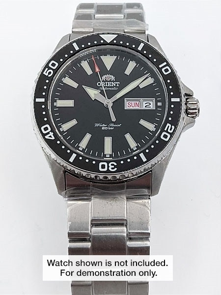 Polished Finish Stainless Steel Bezel Sub-Style for Orient Kamasu