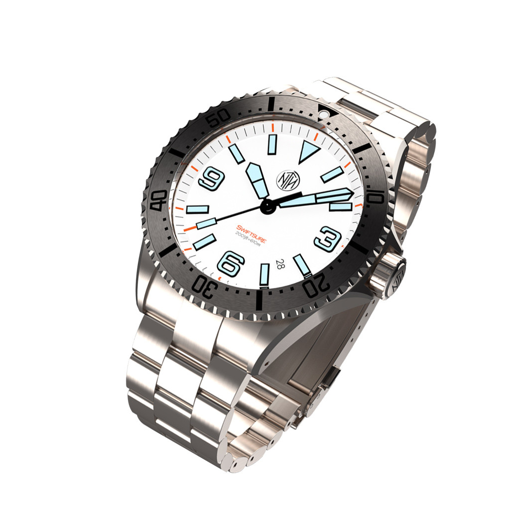 NTH Swiftsure 610-Meter Hi-Beat Automatic Dive Watch with Date #WW-2K1-SWSD