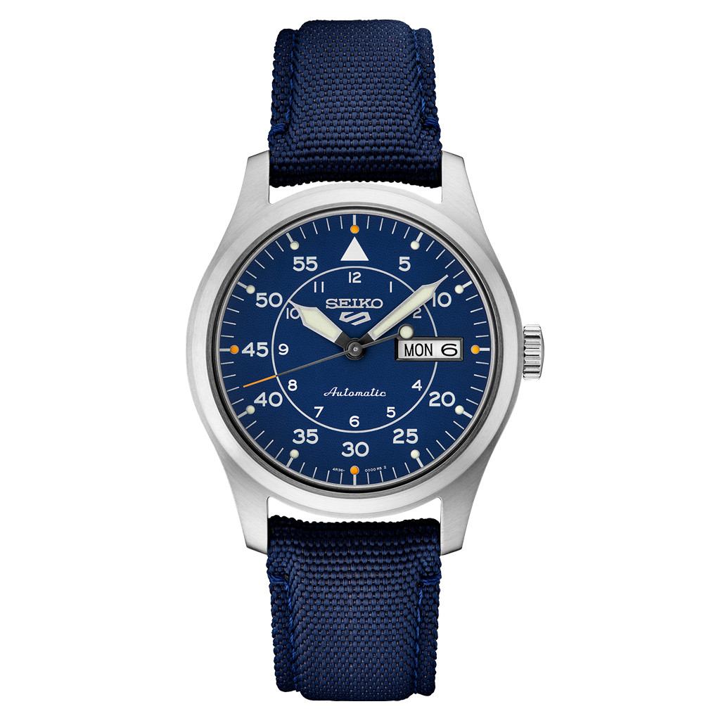Seiko 5 Sports Automatic Field Watch with Blue Dial #SRPH31
