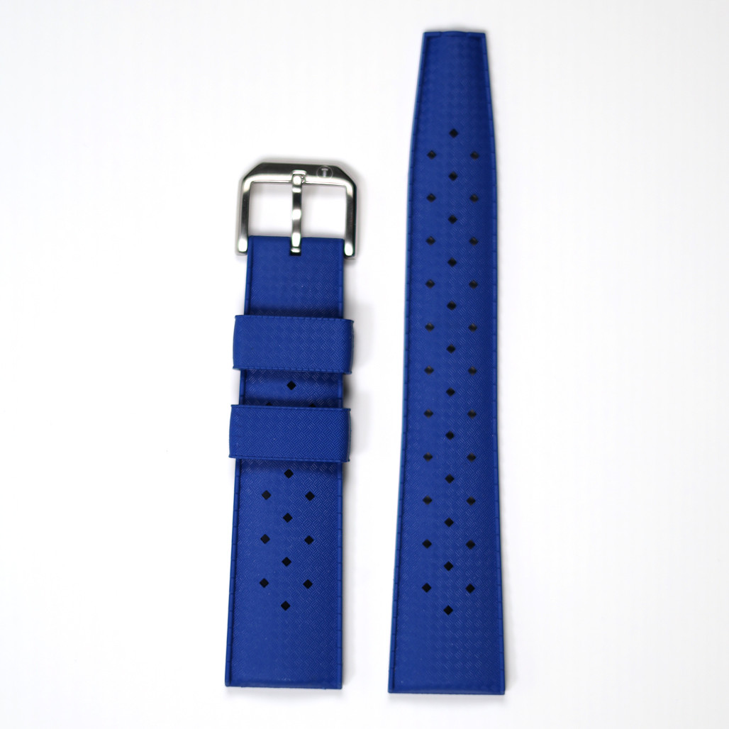 TROPIC Vulcanized Rubber Dive Strap in Royal Blue #TROP-08