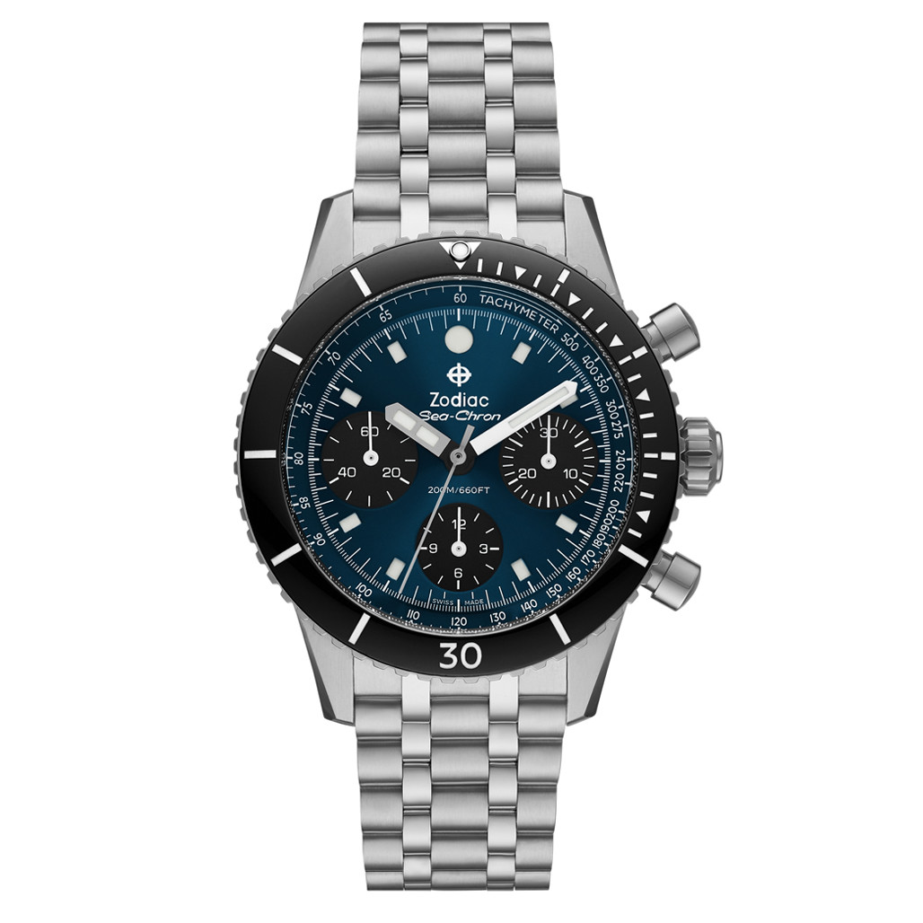 Zodiac Sea-Chrono Automatic Chronograph with Blue Dial #ZO3605