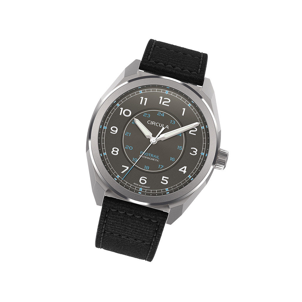Circula ProTrail Automatic Field Watch with Grey Dial #PE-SS-GS