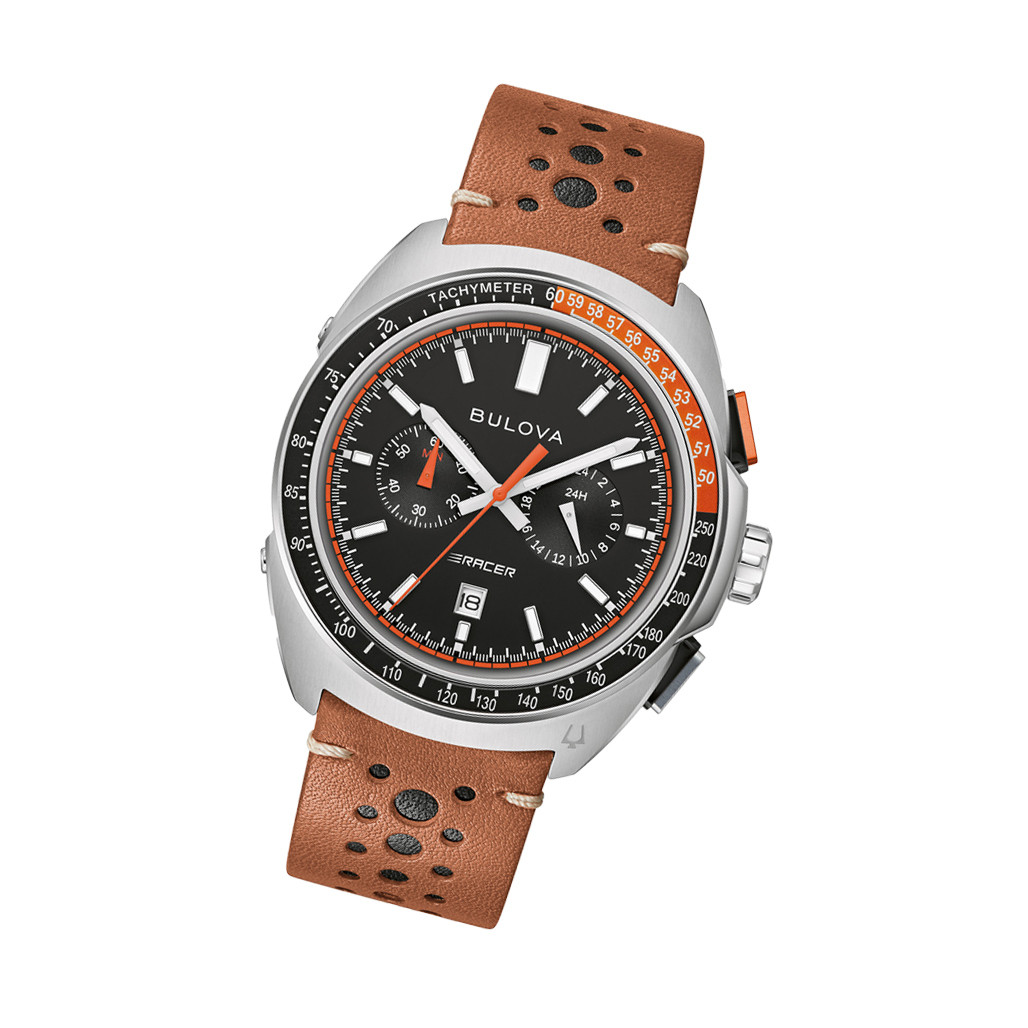 Bulova Racer Chronograph with Black Dial #98B427