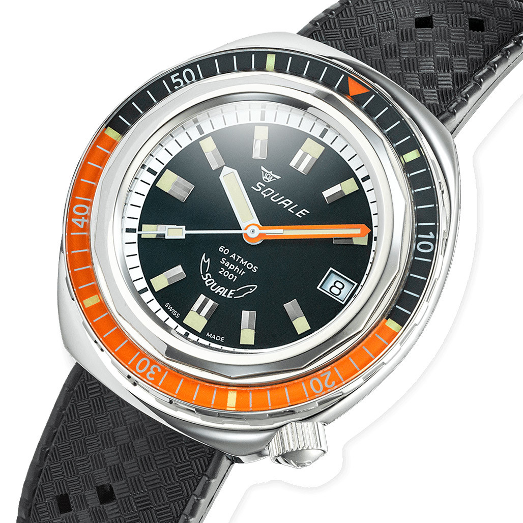 Squale Heritage Limited Edition 600M Automatic Dive Watch #2001LAVAL.HT