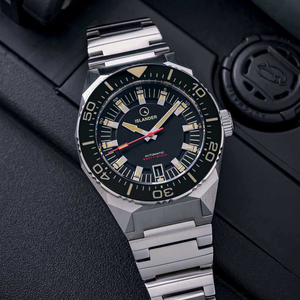 Islander Kings Point Dive Watch with Raven Black Dial #ISL-268