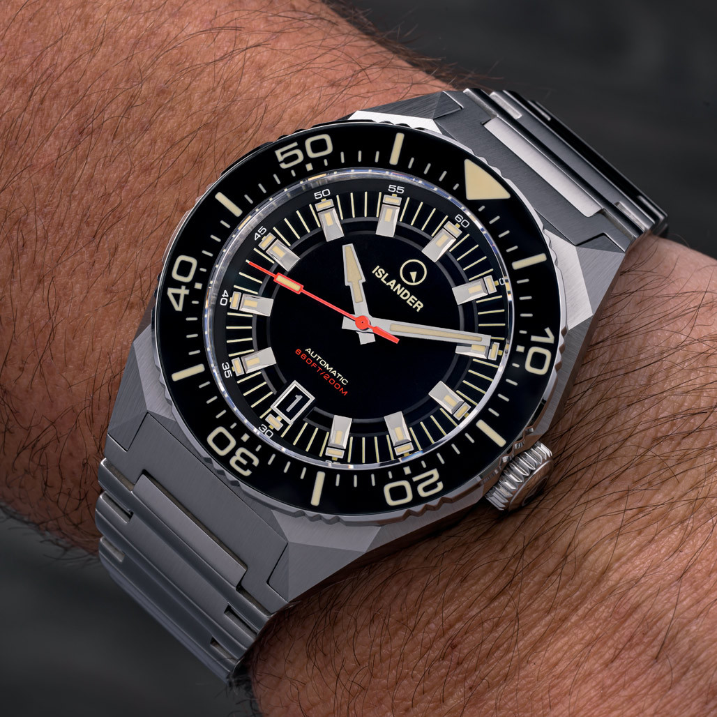 Islander Kings Point Dive Watch with Raven Black Dial #ISL-268