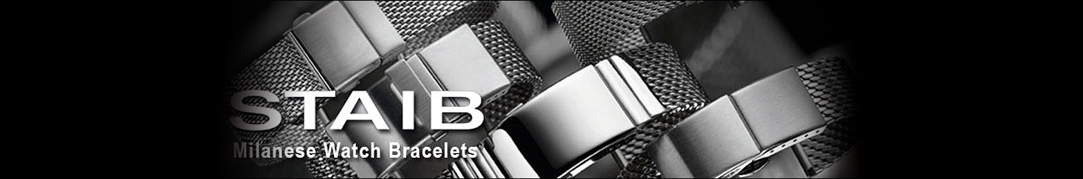 STAIB German Mesh Watch Bracelets | Island Watch