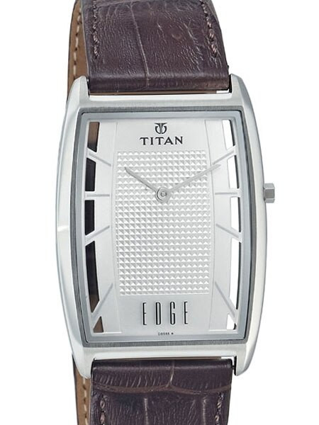 Titan Edge Quartz Dress Watch with anti-reflective sapphire crystal ...