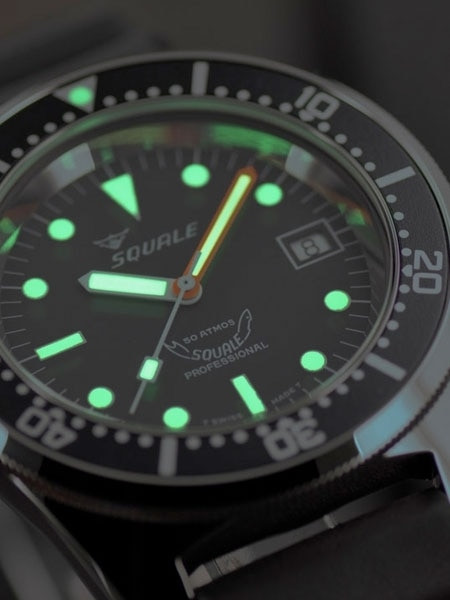 Squale 500 meter Professional Swiss Automatic Dive watch with Sapphire ...