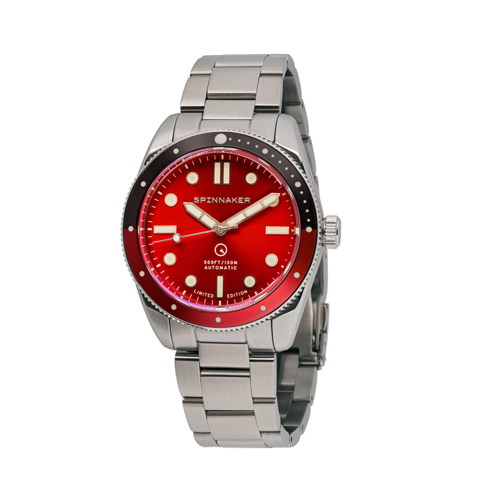 Spinnaker x Islander Croft Limited Edition Hi-Beat Watch with Sunburst ...