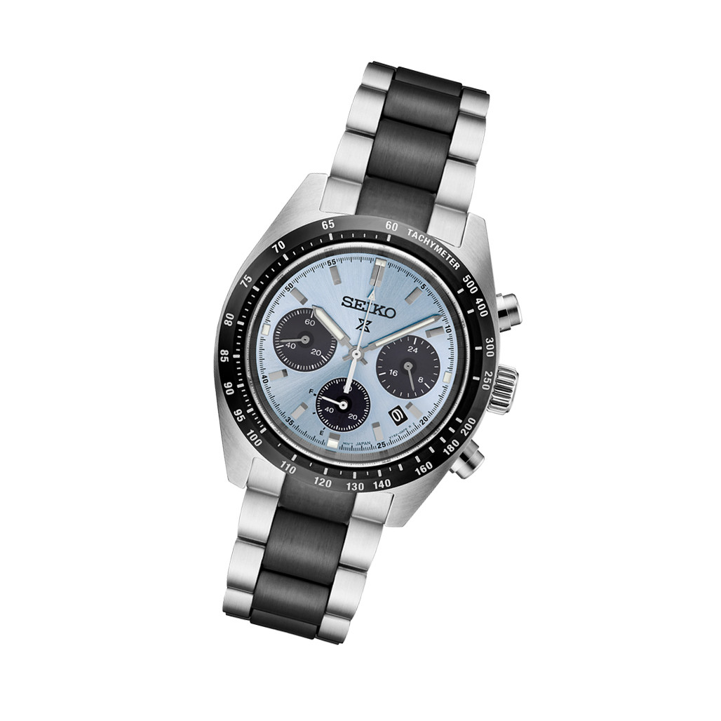 Seiko LIMITED EDITION Prospex Speedtimer Solar Chronograph with Ice ...