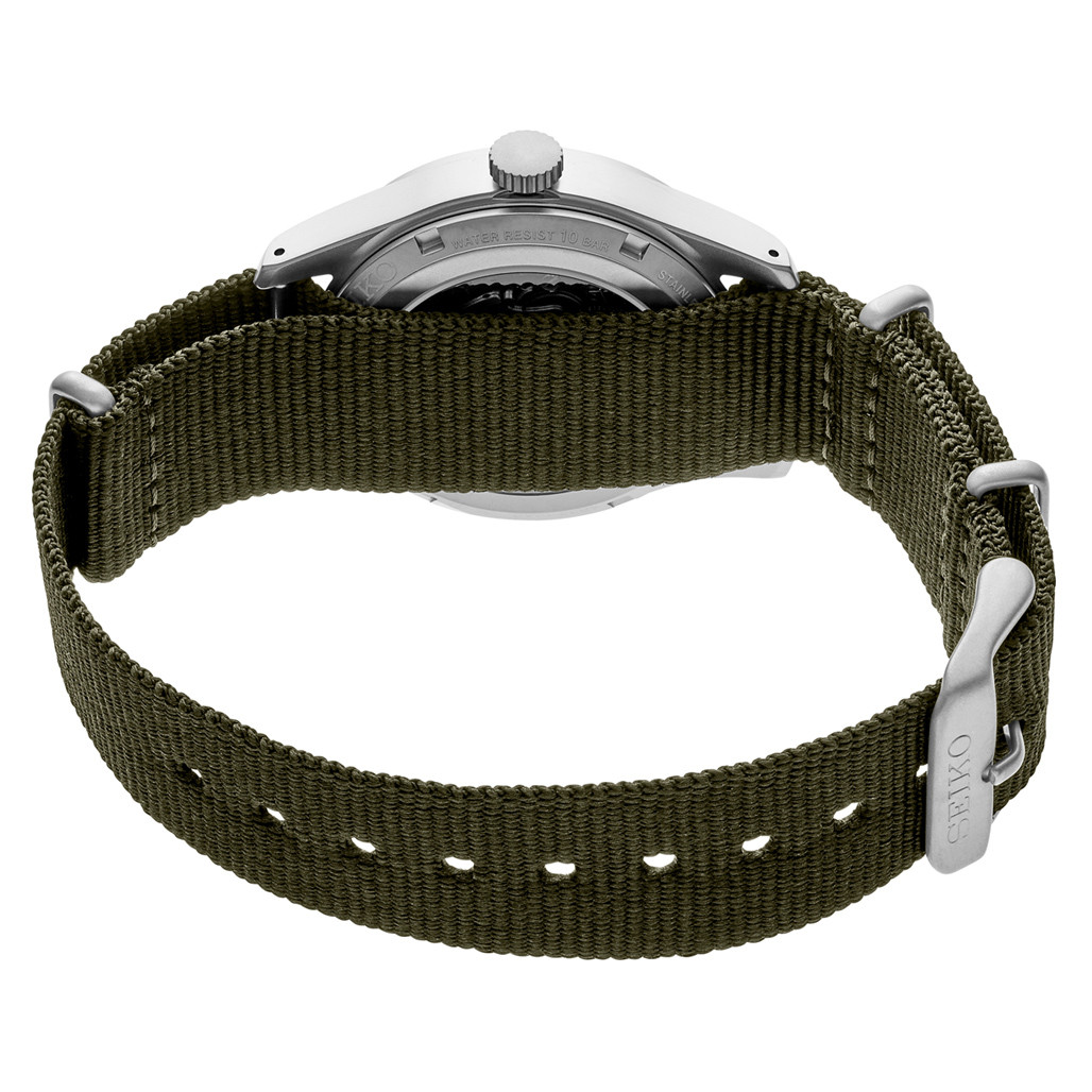 Seiko 5 Sports Automatic 36mm Watch with Black Dial #SRPJ85