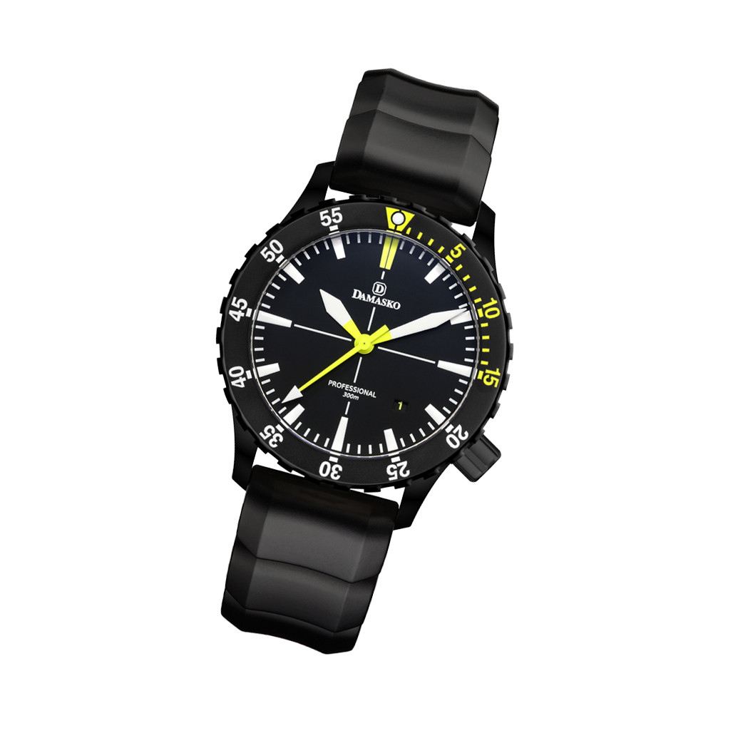 Damasko Automatic 300M Dive watch with in-house Movement #DSub10BK