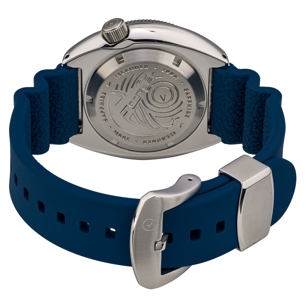 Islander Automatic Turtle Dive Watch with Blue Dial #ISL-301