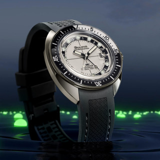 Bulova Oceanographer GMT Automatic Dive Watch with Full Lume Dial #98B407