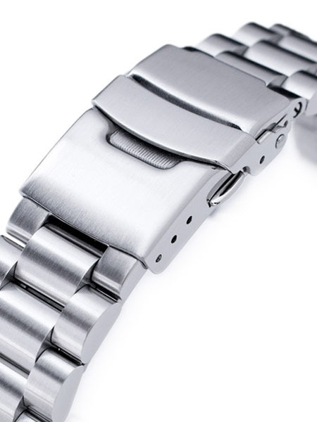 Strapcode Endmill Stainless Steel Bracelet with Straight Ends # ...