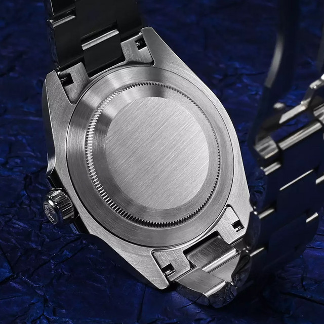 San Martin 39.5mm Automatic Sport Watch with White Turbine Dial #SN0132-A