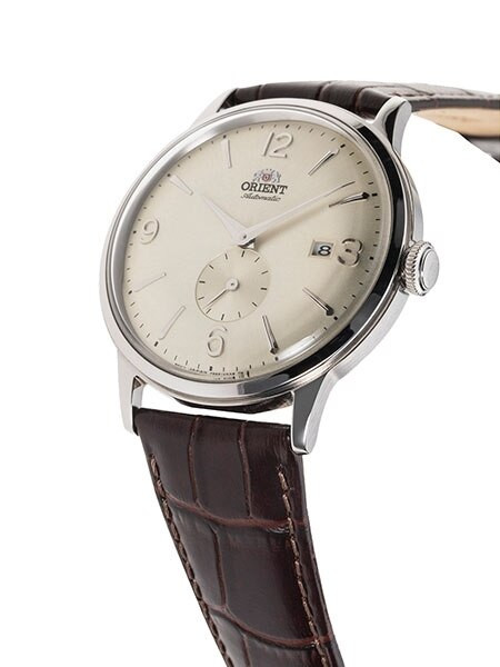Orient Bambino Small Seconds Automatic Watch with Champange Dial and ...
